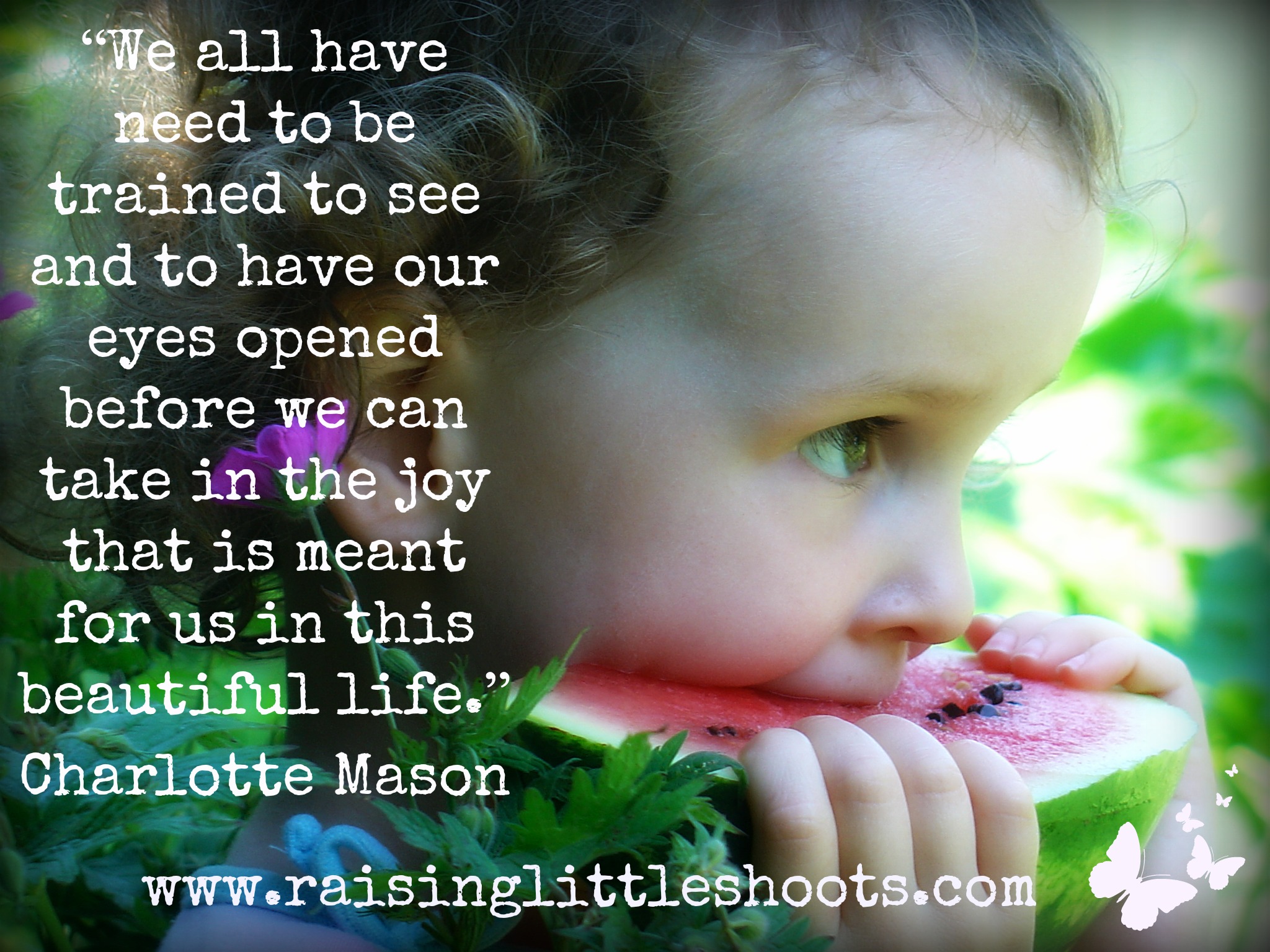 We all have need to be trained to see