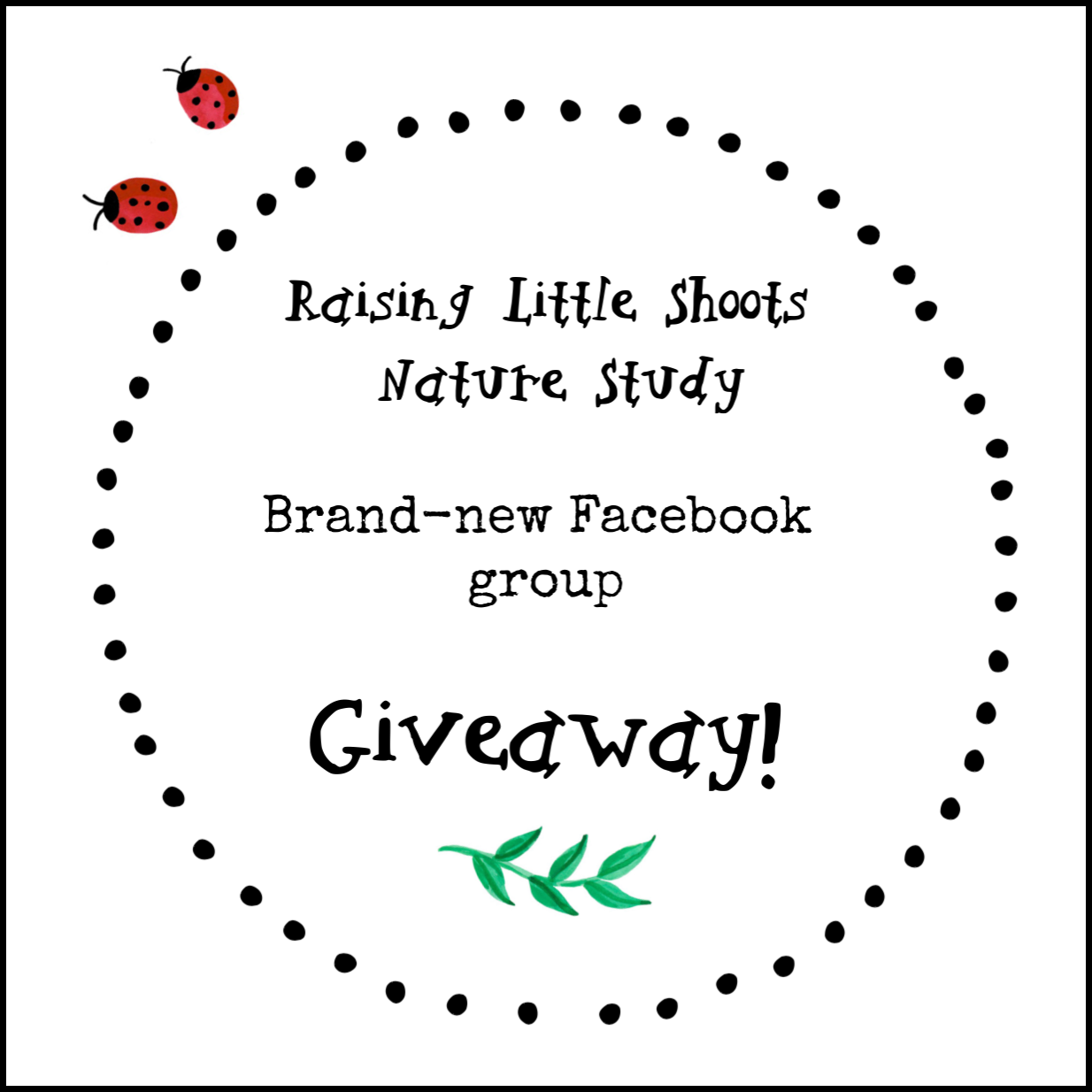 A New Facebook Group, and a Giveaway!