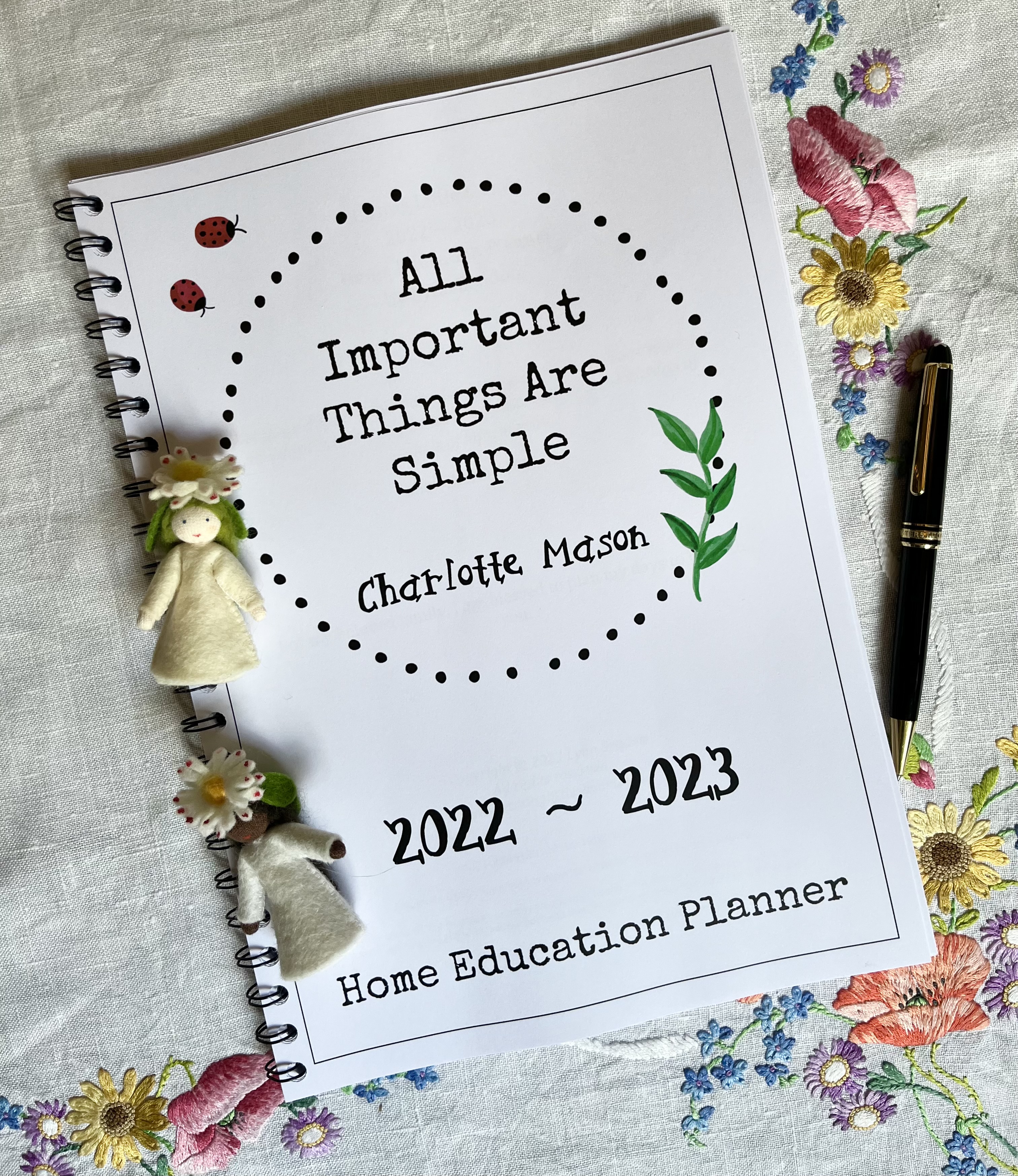 CHARLOTTE MASON HOMESCHOOL PLANNER