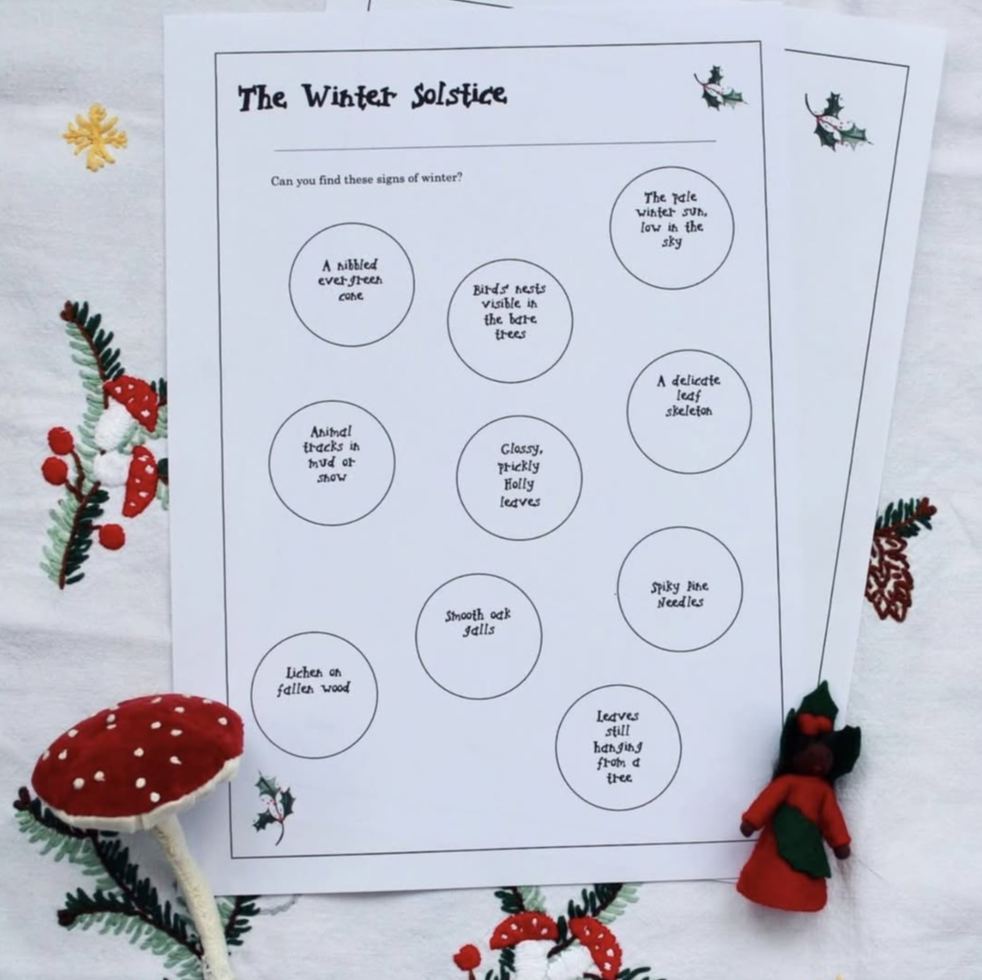 Free Winter Solstice Resource